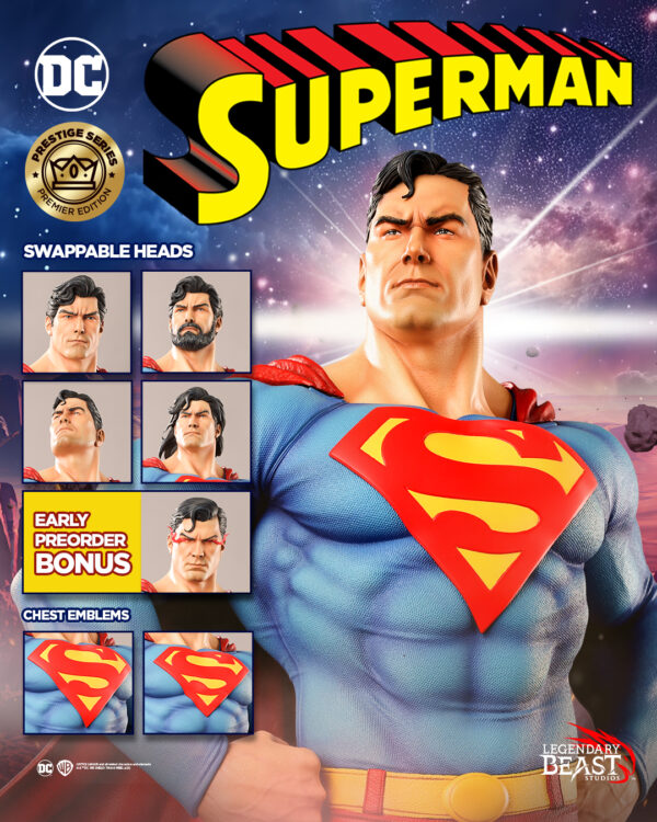 Light Blue Classic Premier in Man of Tomorrow Portrait | Legendary ...