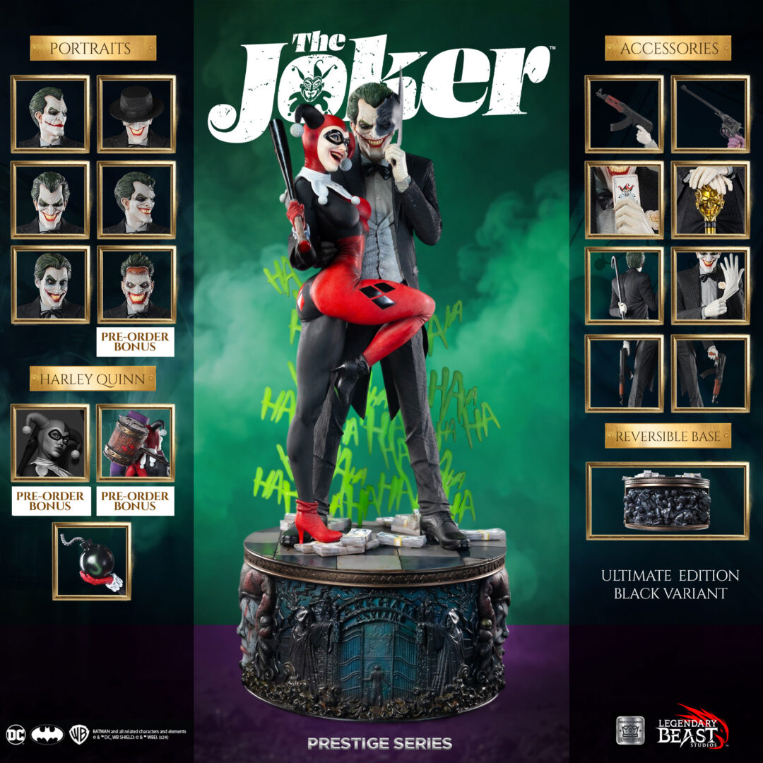 JOKER 1/3 SCALE PRESTIGE SERIES – ULTIMATE EDITION BLACK VARIANT ...