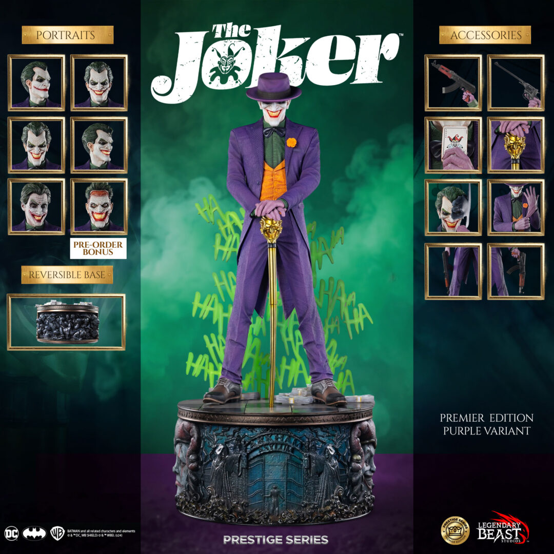 JOKER 1/3 SCALE PRESTIGE SERIES – PREMIER EDITION PURPLE VARIANT ...
