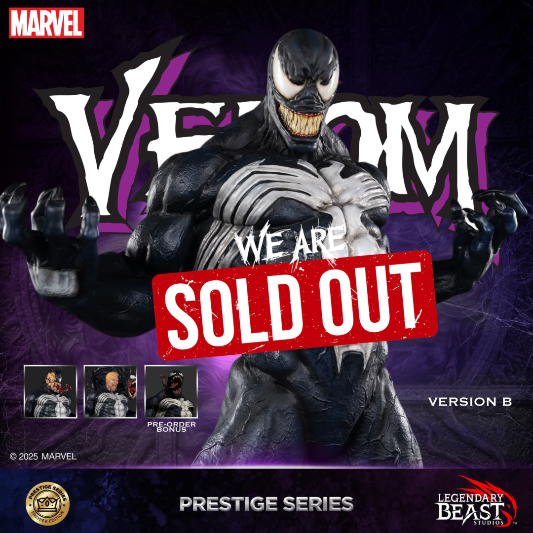 VENOM Version B – 1:3 Scale Prestige Series | Legendary Beast Studios